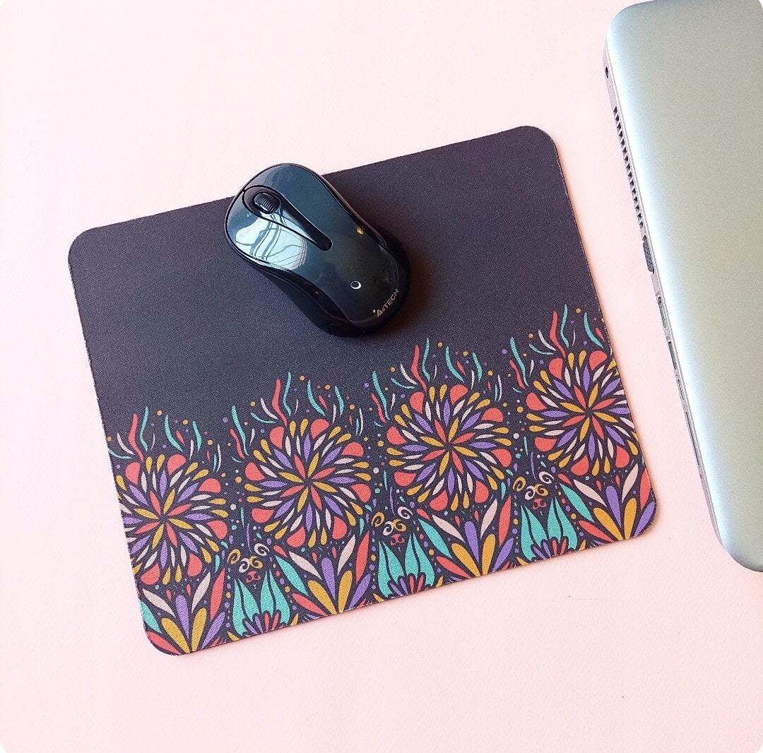 Wild Forest - Doodle Mousepad – The Doodle Club